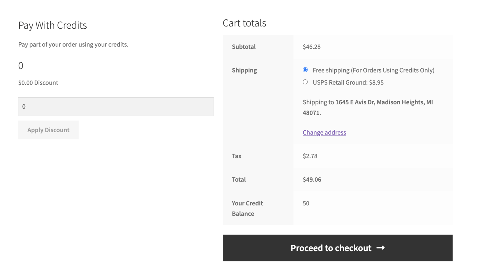 Credit Guide – Mobis Webstore
